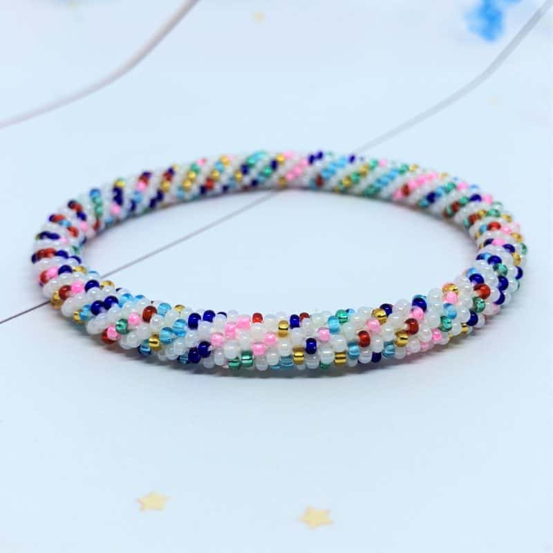 Confetti Bits – LiftedHope Nepal Bracelets.